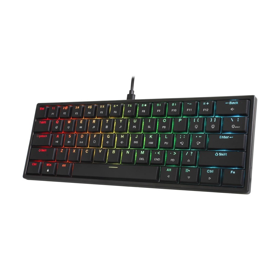 Digital Alliance Meca 6 RGB Low Profile 60% Mechanical Gaming Keyboard